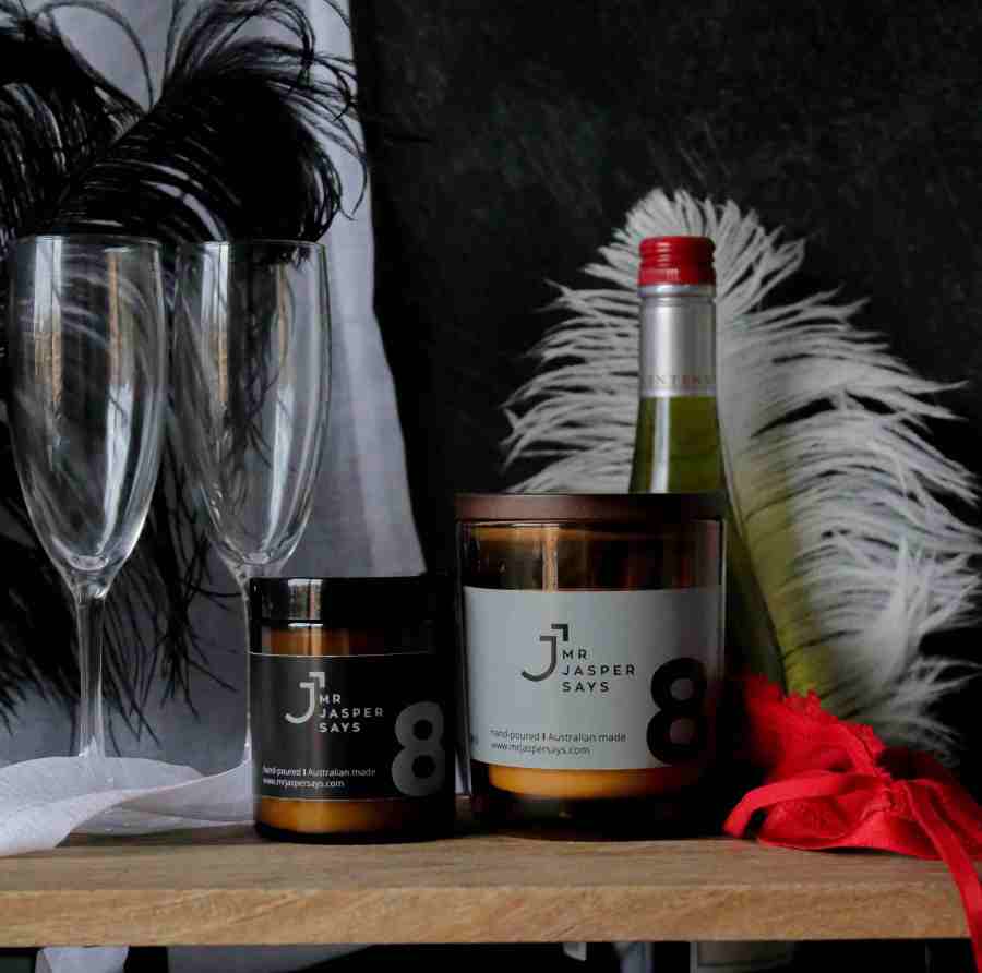 Mr Jasper Says "#8" The romantic kinda guy. Candle Kouwi.com