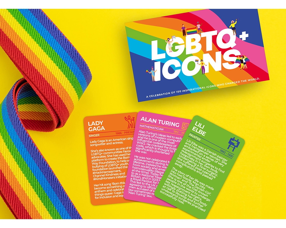 LGBTQ Icon Cards Game – Fun Family Game Celebrating LGBTQ Legends | Kouwi