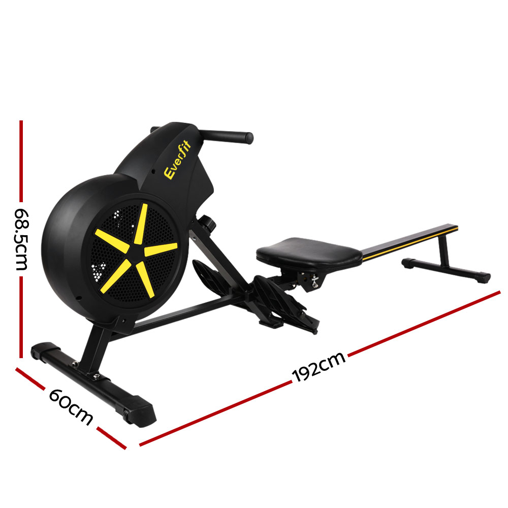 Transform Home Workouts with Everfit Rowing Machine