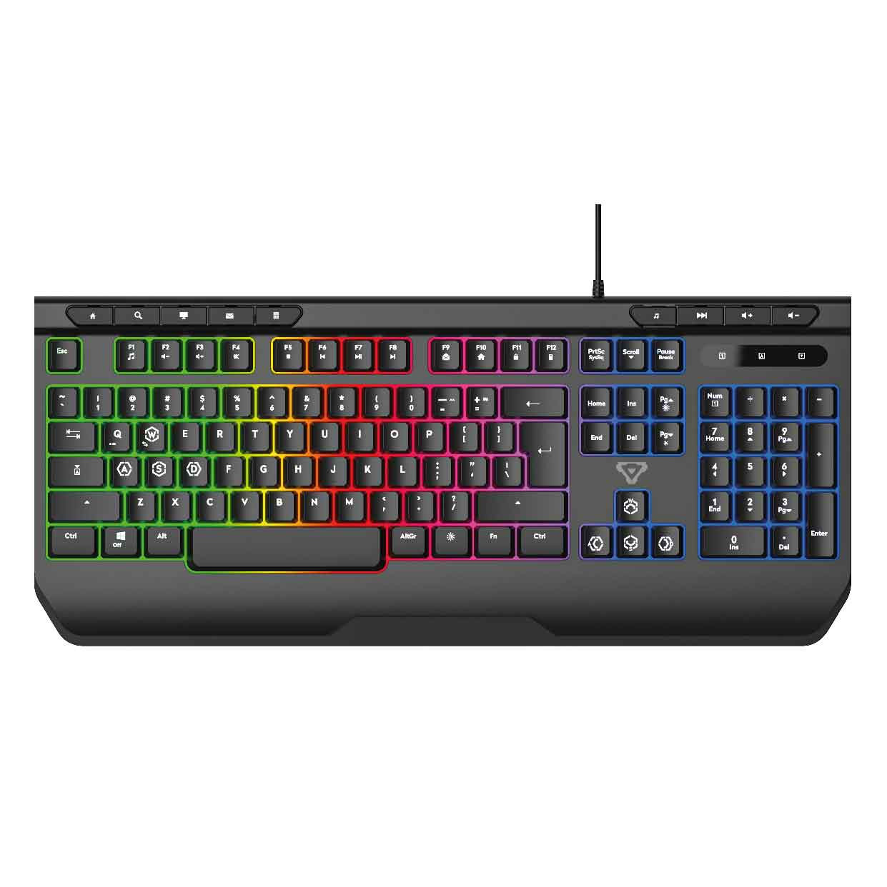 RGB Gaming Keyboard with Precision Anti-Ghosting