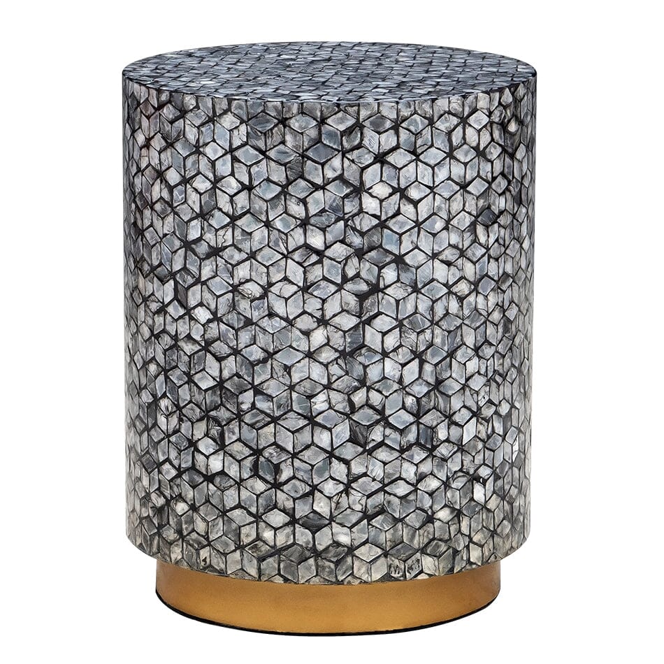 Stylish BLAKE Shell Stool & Side Table On Sale Now